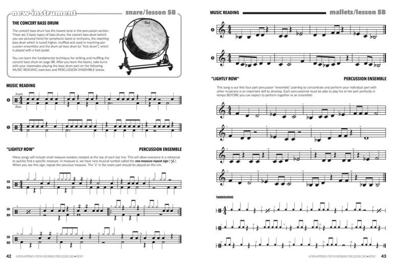 A Fresh Approach to the Beginning Percussion Class « Mark Wessels ...